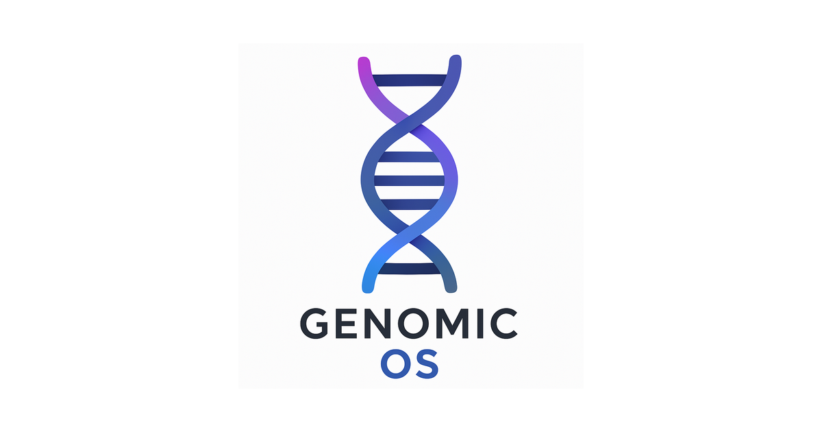 GenomicOS | Open-Source AI-Powered Genomics Platform